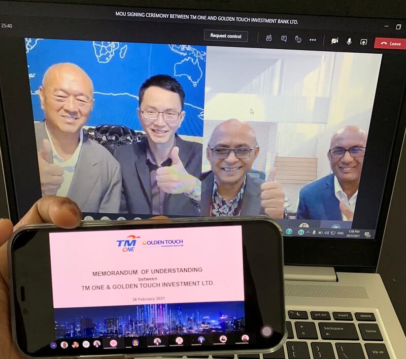 Golden touch investment bank appoints TM One as its preferred digital partner | Telekom Malaysia